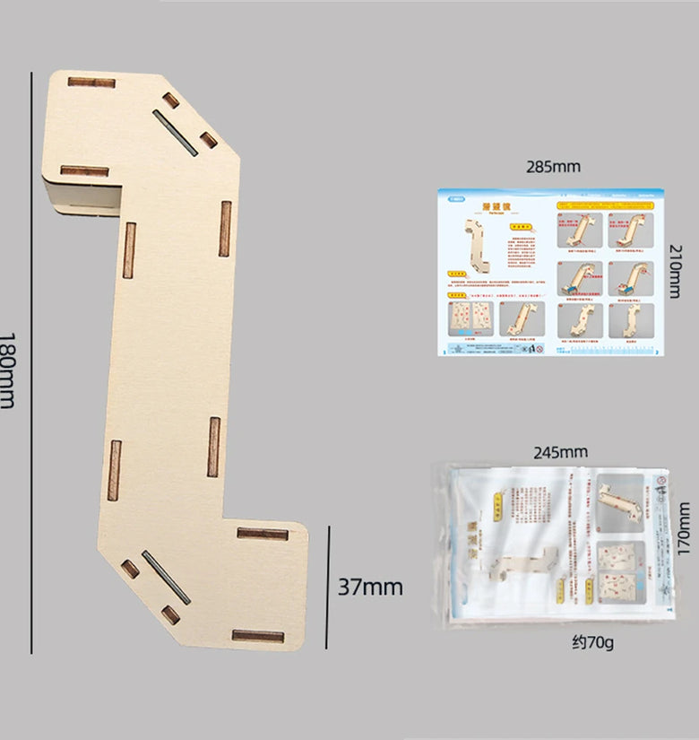 Wooden Periscope Model Assembly Kit DIY Children's Science Experiment ...