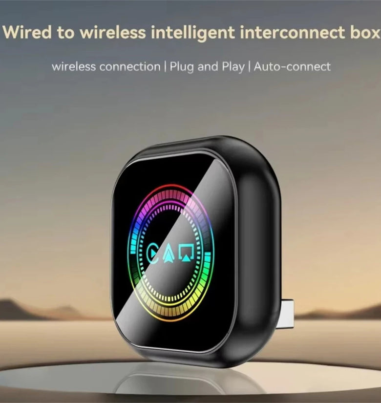 LAESD Q1AQ 3in1 Wireless CarPlay Android Auto Adapter MirrorLink / Air ...