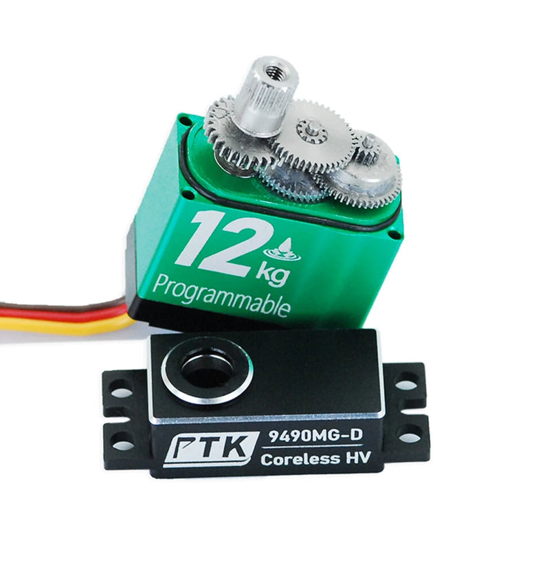 PTK 9490 MG-D 9g 12KG High Torque Stainless Steel Gear Waterproof Core ...
