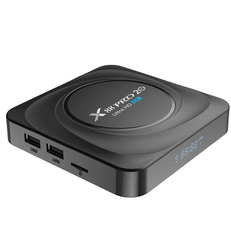 X88 PRO20 8+128G Anroid 11.0 TV Box RK3566 Quad-core Support 8K UHD Wi ...