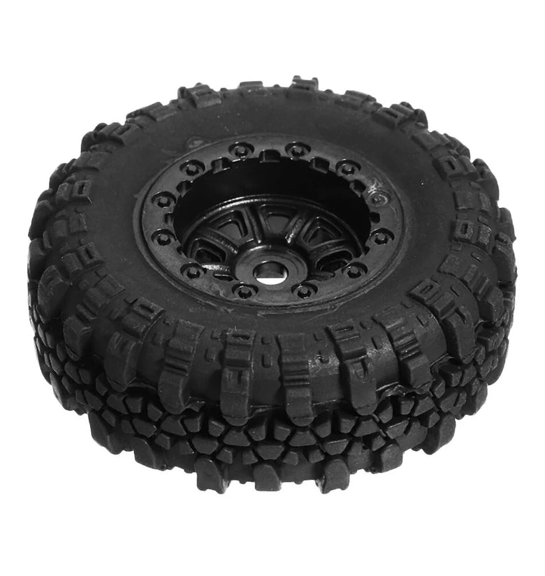 4pcs 13612 RC Car Tires For RGT 136240 V2 1/24 4WD Vehicle RC Rock Cra ...