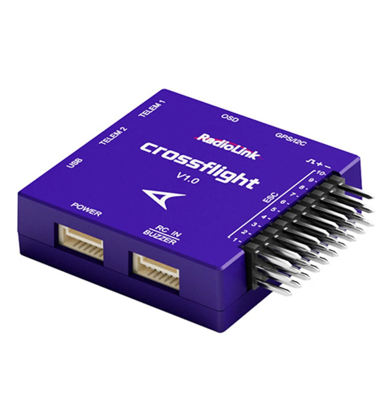 Radiolink Crossflight Flight Controller 2-12S 10 PWM FC wih OSD Module ...