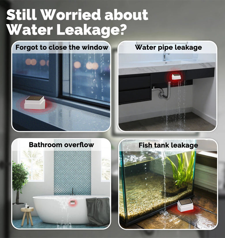 MOES Tuya Zigbe Raindrop Detection Sensor IPX4 Waterproof Wireless Sma ...