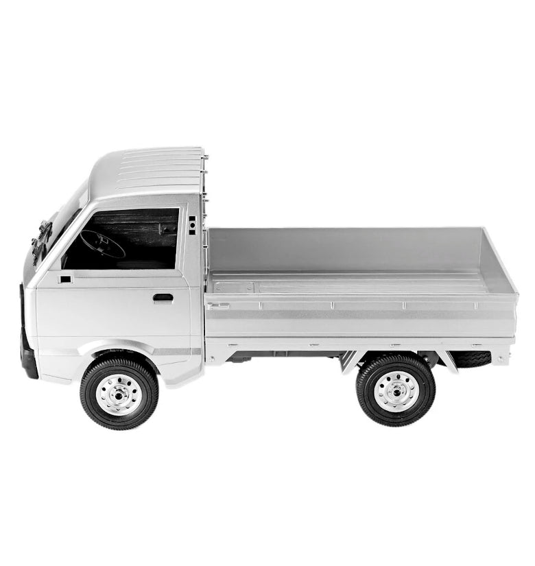 WPL D12 1/10 2.4G 2WD Military Truck Crawler Off Road RC Car Vehicle M ...