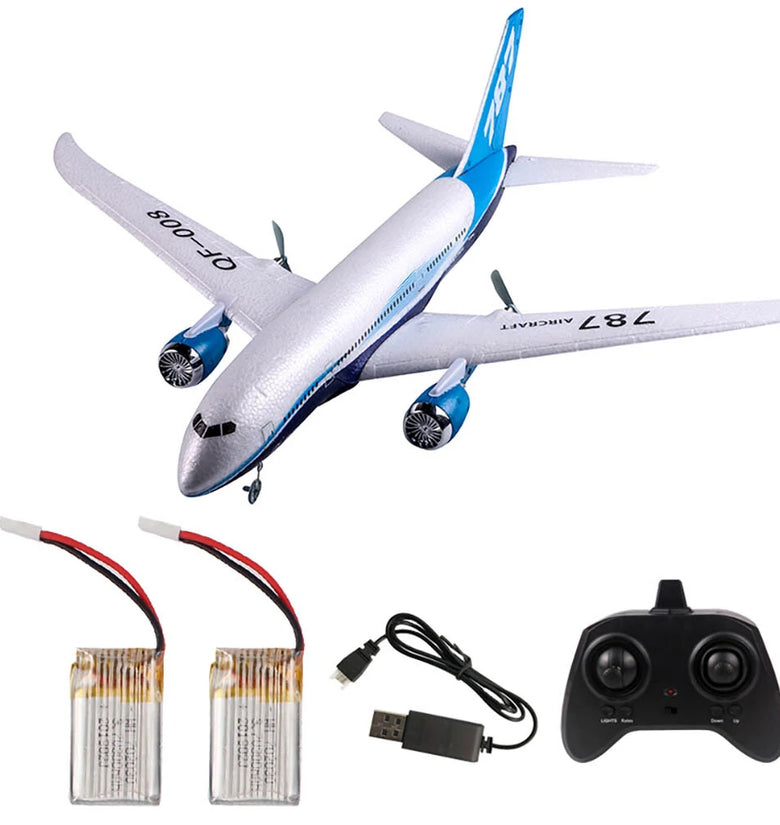 QF008 Boeing 787 550mm Wingspan 2.4GHz 3CH Built-in Gyro EPP RC Airpla ...