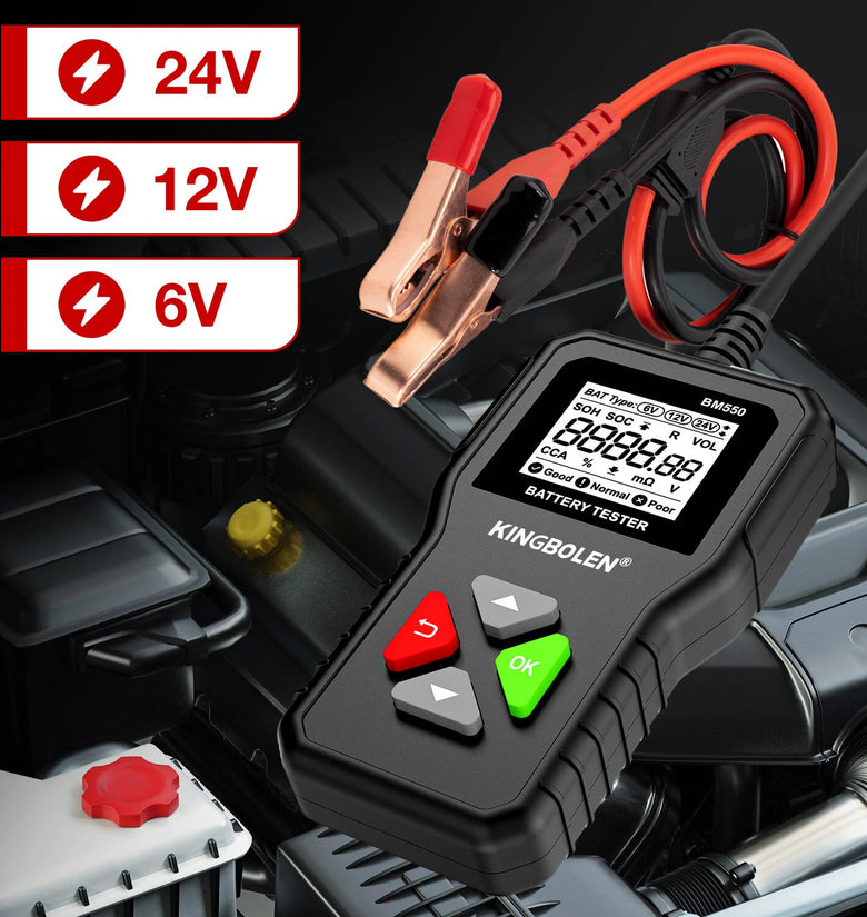 Kingbolen BM550 Car Electric Vehicle 6V 12V 24V Multi-Function Intelli ...