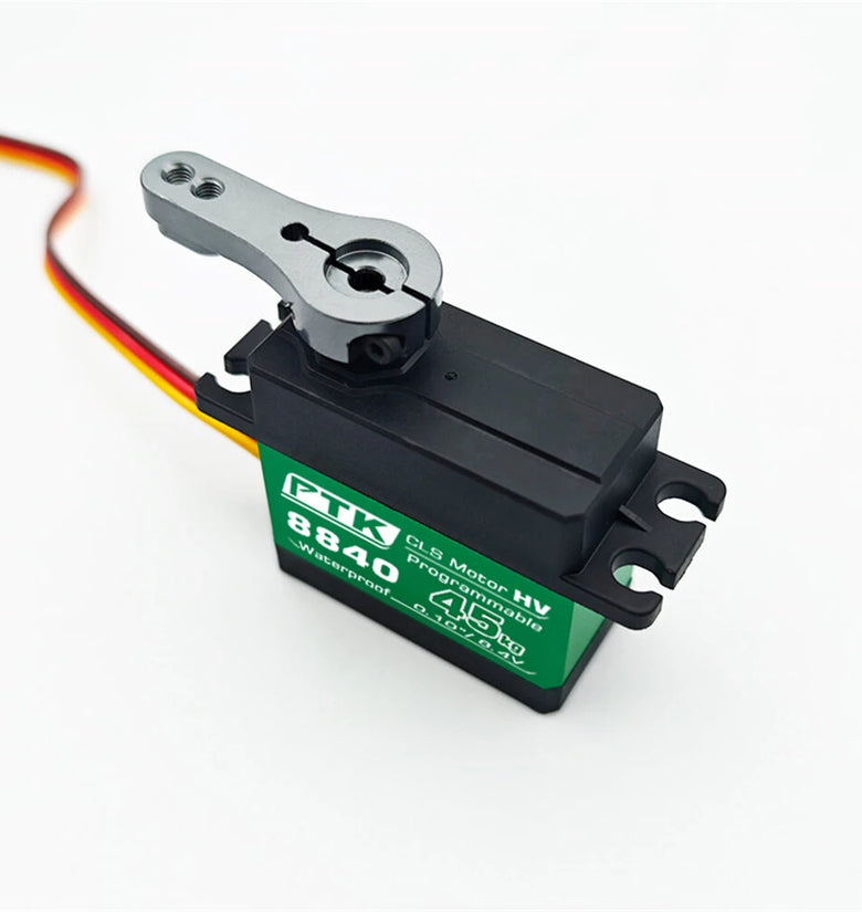 PTK 8840 45kg High Torque Metal Digital RC Servo for 1/8 1/10 1/12 Rem ...