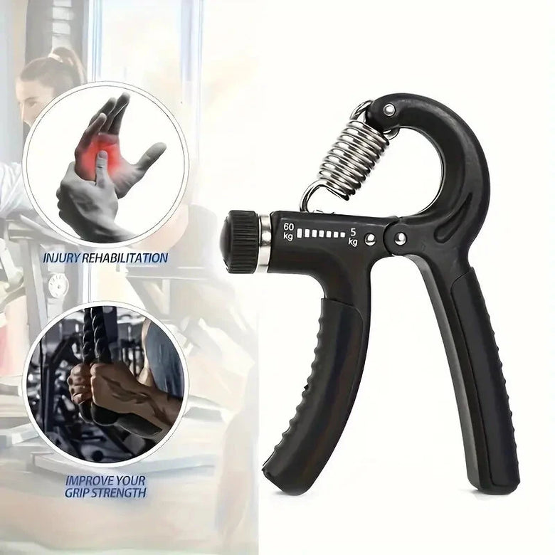 KALOAD 1Set 5-60kg Adjustable Hand Gripper Strengthener Wrist Exercise ...