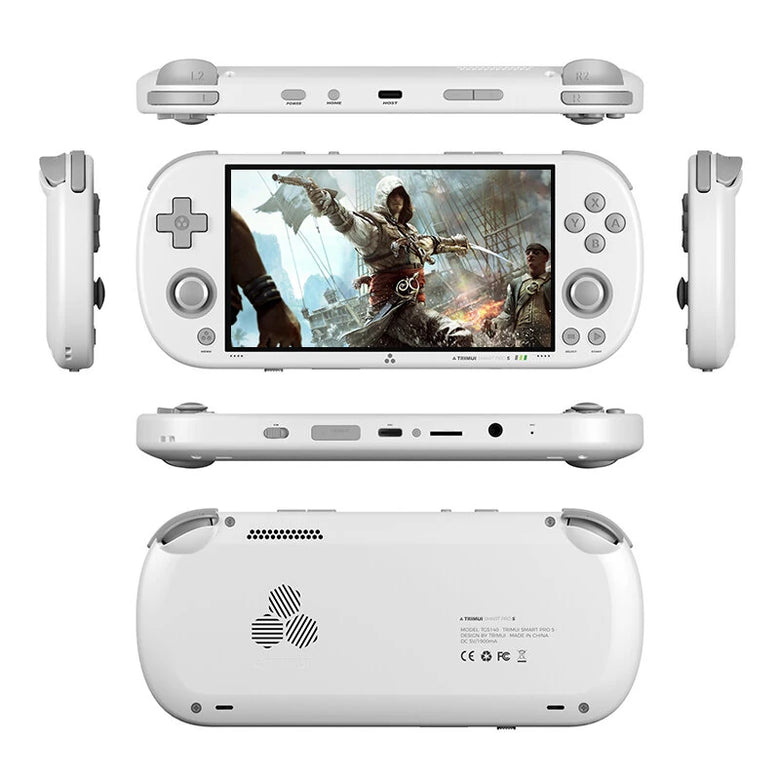 [No Card] TRIMUI Smart Pro S Handheld Game Console 4.96-inch IPS Scree ...