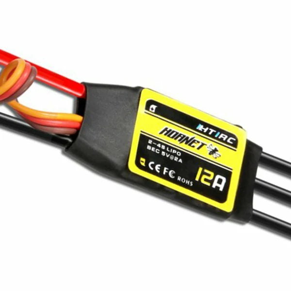 Htirc Hornet Series 12A 2-4S Brushless ESC With 5V/2A BEC For RC Model ...