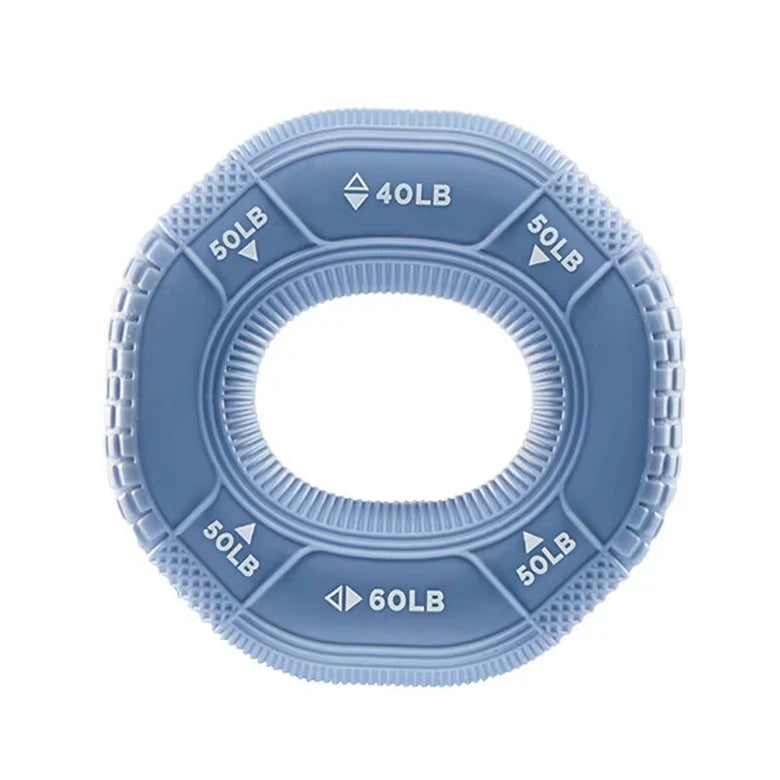 KALOAD Silicone Adjustable 20-90LB Hand Grip Strength Exercise Grippin ...