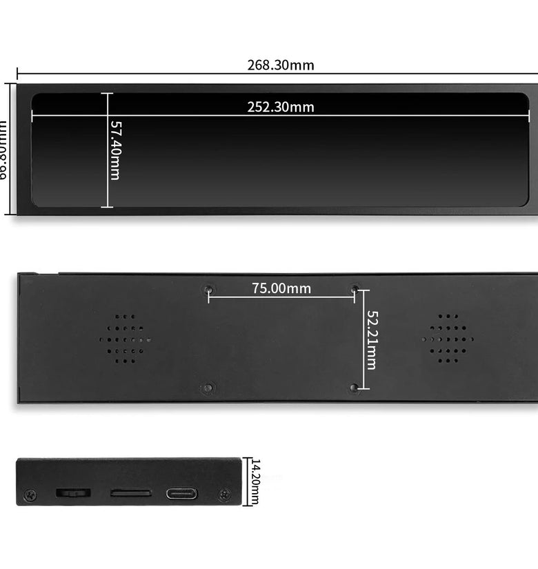 11.26 inch IPS Secondary Screen 4401920 Resolution CPU GPU Computer Mo ...