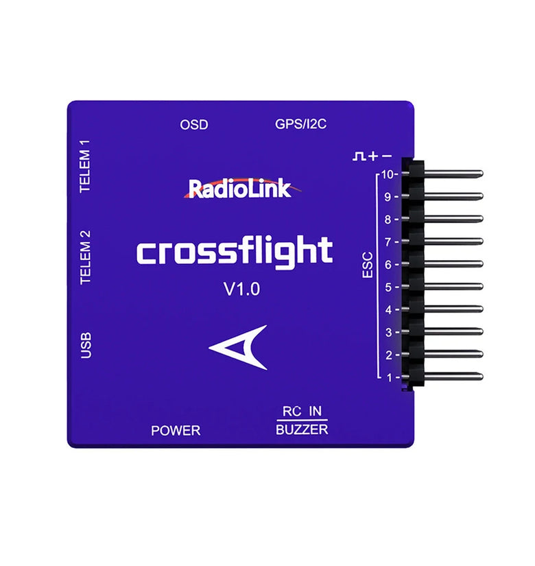 Radiolink Crossflight Flight Controller 2-12S 10 PWM FC wih OSD Module ...