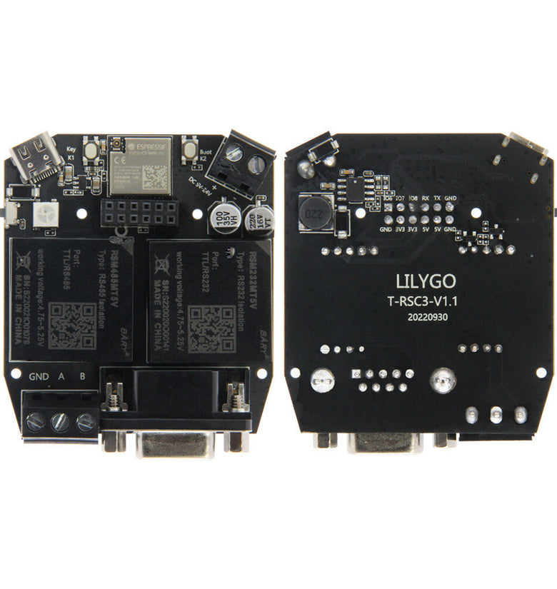 LILYGO T-RSC3 ESP32-C3 Development Board RS232 RS485 5V Wi-Fi bluetoot ... LILYGO T-RSC3 ESP32-C3 Development Board RS232 RS485 5V Wi-Fi bluetoot ...
